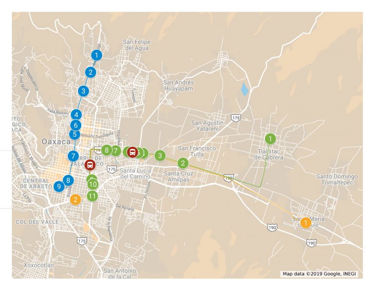Diagnóstico de las rutas de transporte público en la Zona Metropolitana ...